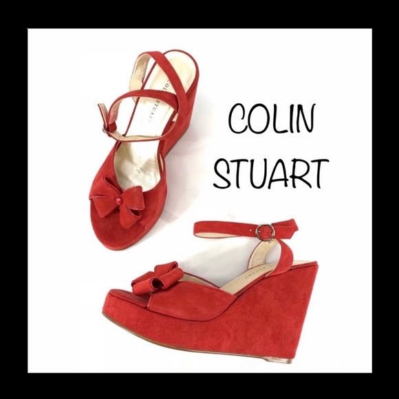 Colin Stuart | Shoes | Colin Stuart Wedge Sandals | Poshmark